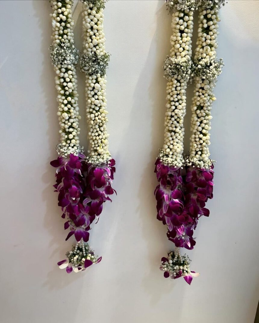 Wedding Flower Garland Fresh Flower Jaimala Haar Varmala
